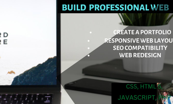 Front End Web Development Html Css Javascript Build Website By Daniel