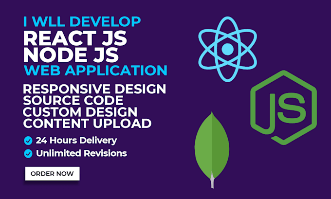 Do React Js Frontend Javascript And Node Js Development By
