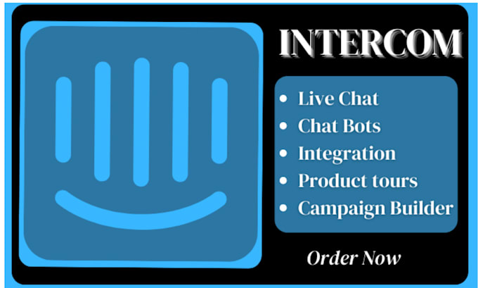 Build And Setup Intercom Chatbot Livechat Messenger For Website And