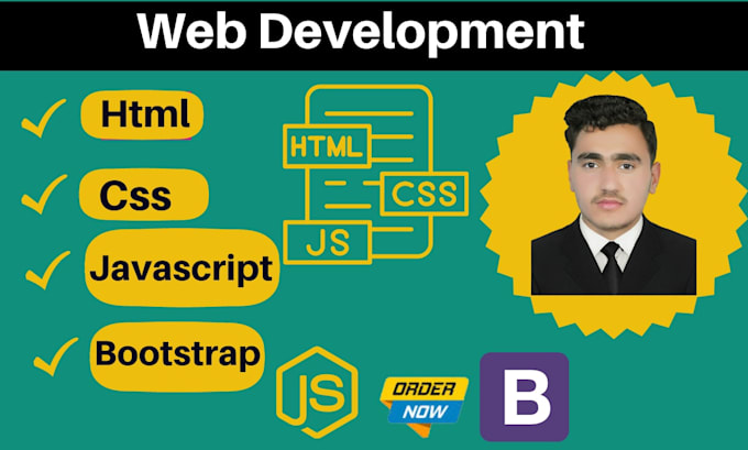 Develop Modern Websites With Html Css Js And Bootstrap By Samsor Rahman