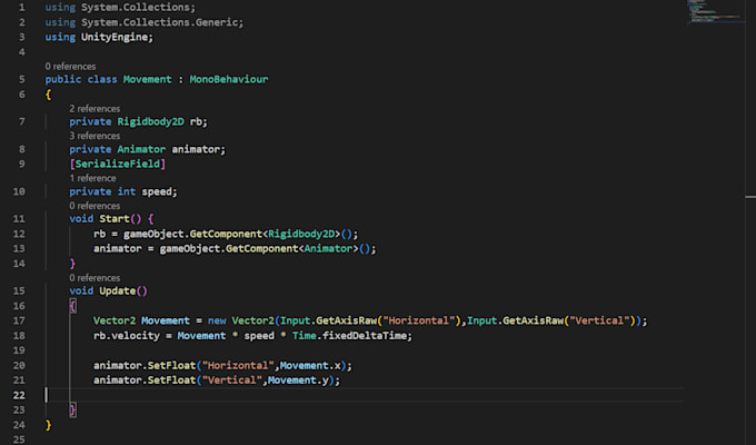 Make C Sharp Scripts For Unity Project By Khalilchamali Fiverr