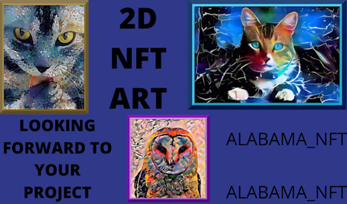 Create 2d Nft Art 3d Nft Art With 1k 5k 10k Nft Art Collections By