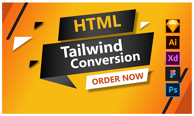 Convert Figma Xd Psd Ai Sketch To Html Responsive Tailwind Css By