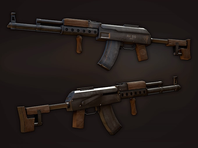Create Game D Models Weapons Props Assets Etc By Arkimicailo Fiverr