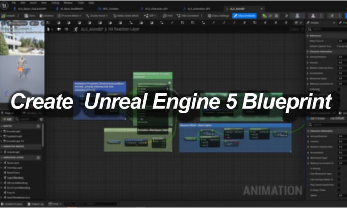 Create Unreal Engine 5 Blueprint In Advanced Locomotion V4 Als V4 By