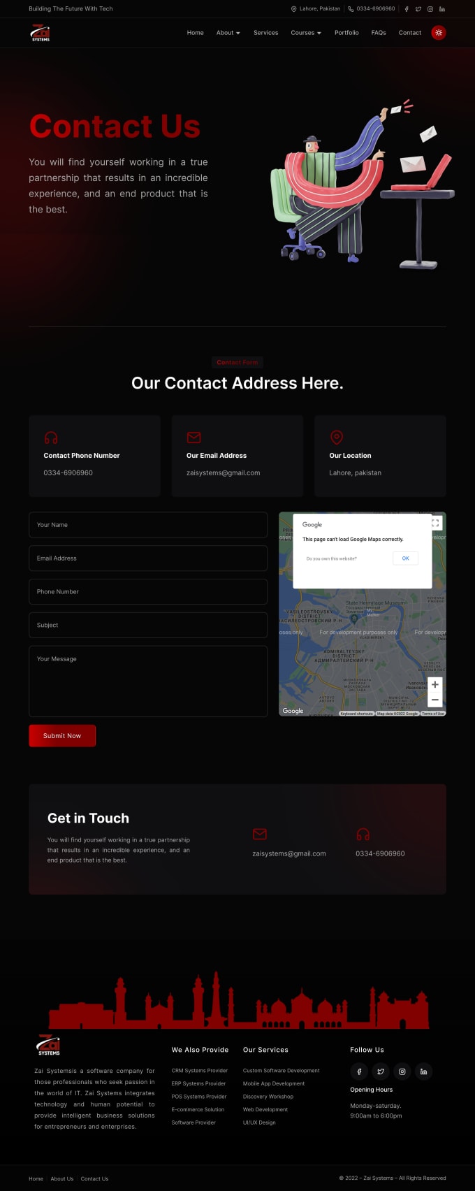 Create A Website For You As You Need Use Reactjs Version18 By