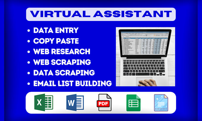 Do Accurate Excel Data Entry Web Research And Data Scraping By