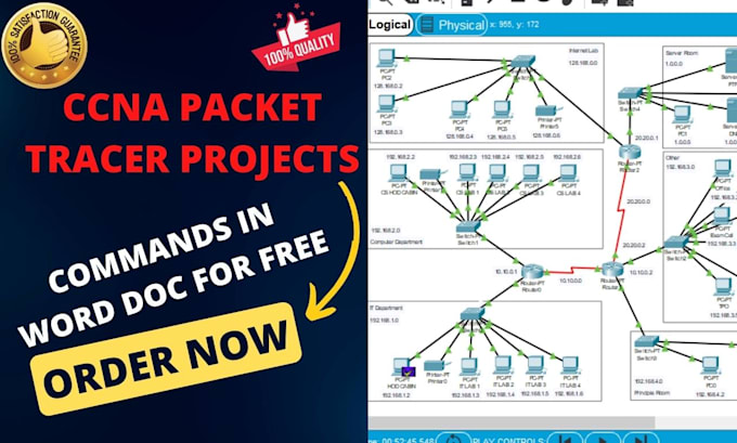 Do Cisco Packet Tracer Labs On Cisco Packet Tracer By Jaouad It Fiverr