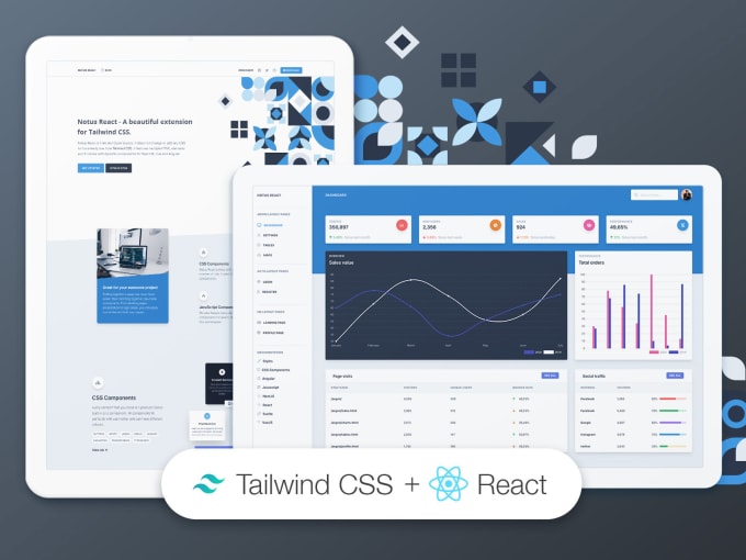 Make Web Pages For You Using React Tailwindcss Html Css By Tentalha