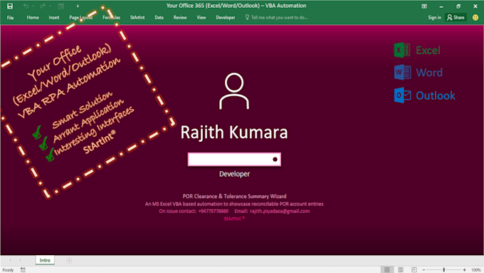 Rpa Automate Your Business Process With Excel Macros And More By