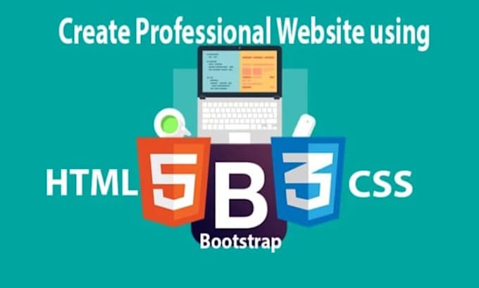 Be Your Frontend Web Developer Using Html Css And Javascript By Haziq