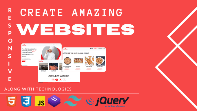 Make A Website Using Html Css Javascript And Also With Bootsrap