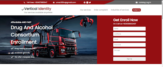 Create Responsive Website Using Html Css React Javascript By Umar