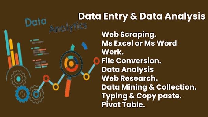 Do Perfect Excel Data Entry And Excel Spreadsheet Data Analysis By