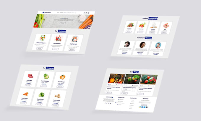 Create Responsive Website Using Html Css React Javascript By