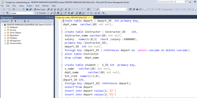 Design Relational Database Erd Sql Queries In Relational Dbms Like