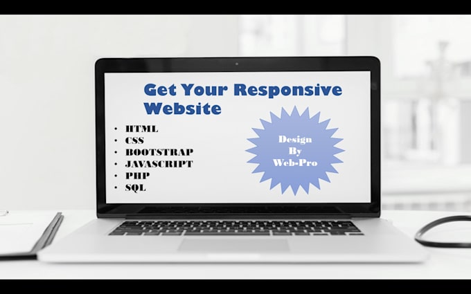 Create Responsive Website Using Html Css Javascript By Visal Web Pro