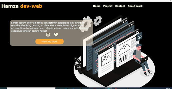 Create Responsive Websites In Html Css By Adamartnft Fiverr