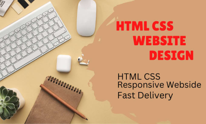 Design Website With Html And Css By Webcreator974 Fiverr