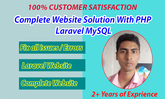 Create Develop And Customize Laravel Php Laravel Website By Suprnh
