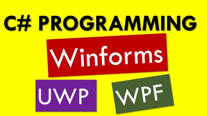 Create Csharp Asp Net Application Maui Winforms Wpf App By Eepoldon