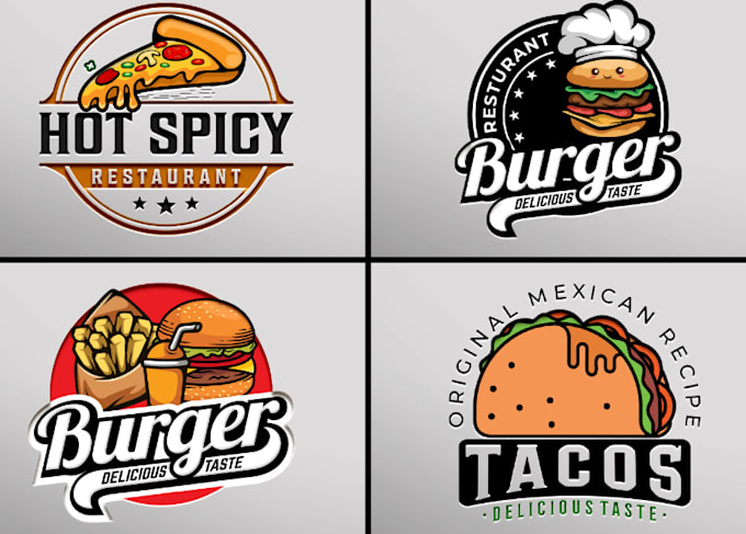 Create A Stunning Restaurant Pizza Bakery Tacos Caf And Food Logo