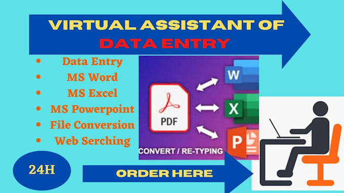 Do Data Entry In Ms Excel Word Powerpoint File Copy Paste File