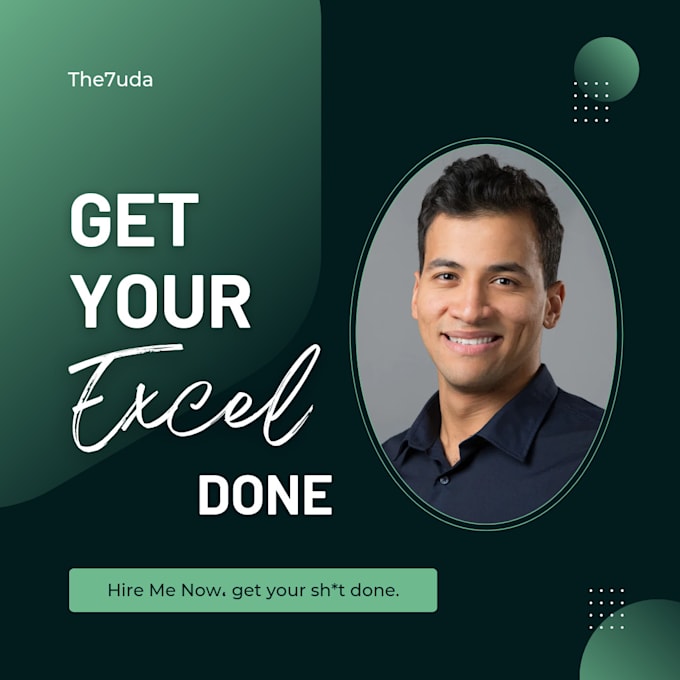 Design Any Function And Automate Your Excel Spreadsheet By The7uda Fiverr
