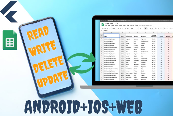 Fetch Data From Google Sheet To Flutter App By Itspawan Fiverr