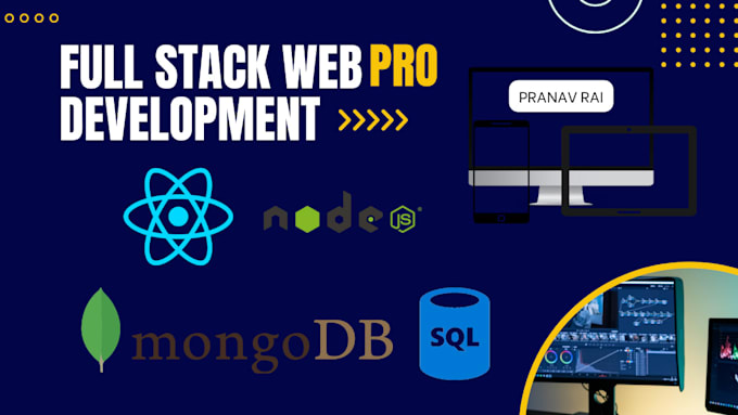 Be Your Full Stack Web Developer Using Reactjs And Nodejs By