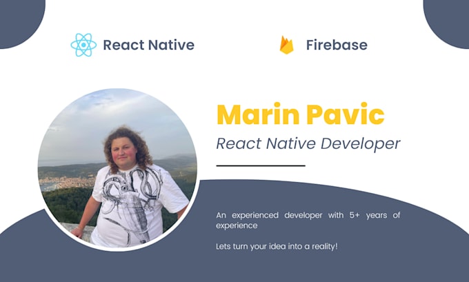 Develop Apps In React Native For Android And Ios By Pig3on Fiverr