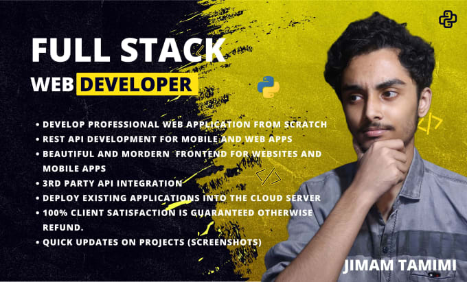 Be Your Django Node Js React Js React Native Next Js Angular Js