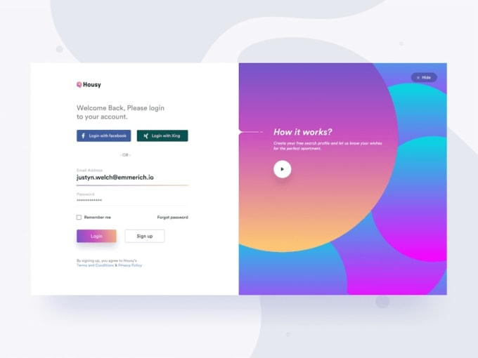 Do Login Page For Your Website With Only Css Html And Bootstrap By