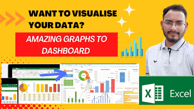 Create Excel Based Graphs And Charts For Data Presentation By Aman Nxt