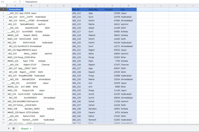 Do Ms Excel Data Cleaning And Reformat Excel Sheet By Harsh 32 Fiverr