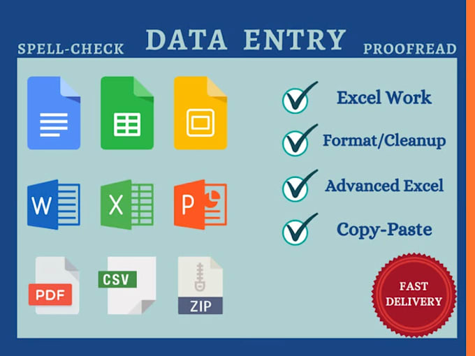 Do Data Entry Data Reshaping And Data Cleansing In Excel By Nilay