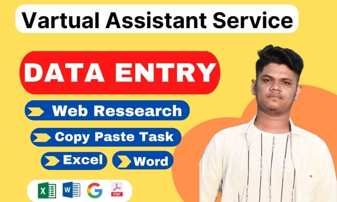 Do Data Entry Web Scraping Copy Paste And Lead Generation By Va