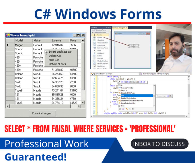 Create C Sharp Windows Forms Applications By Faisalsaeed976 Fiverr
