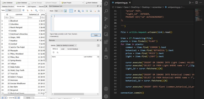 Extract Data Into A Custom Database With Python By Scooternation Fiverr