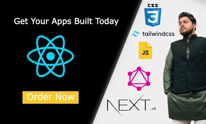 Make Modern Landing Page And Website Using React Or Next Js By