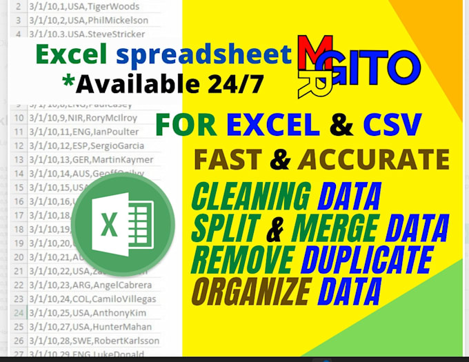Do Excel Data Entry And Document Formatting Excel Data Cleaning By