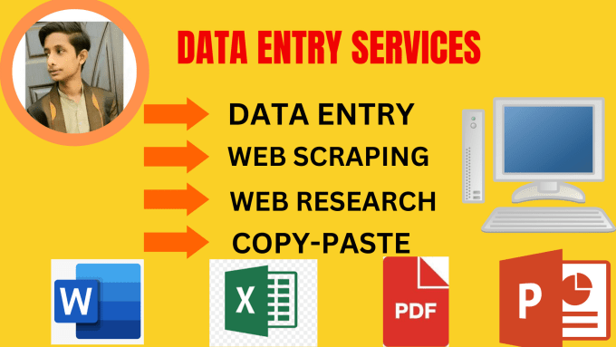 Do Excel Data Entry Copy Paste Data Collection Web Scraping Web