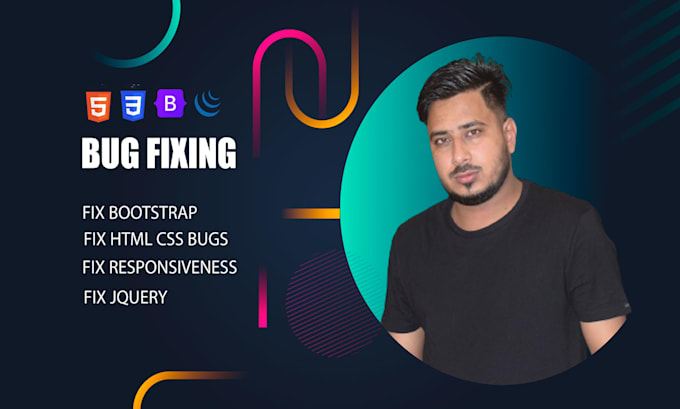 Do Html Css Bootstrap Query Fix The Responsive Bugs By Sohel Dev