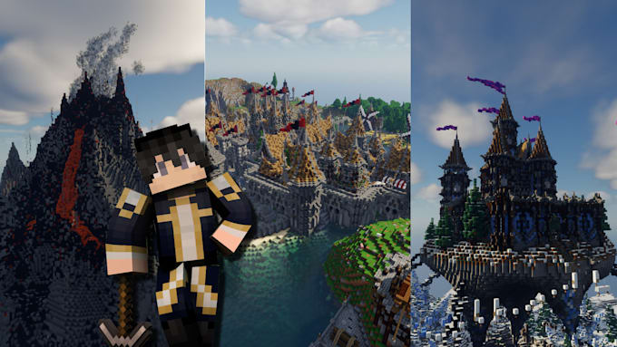 Construct High Quality Build Minecraft Java By K1rit044 Fiverr