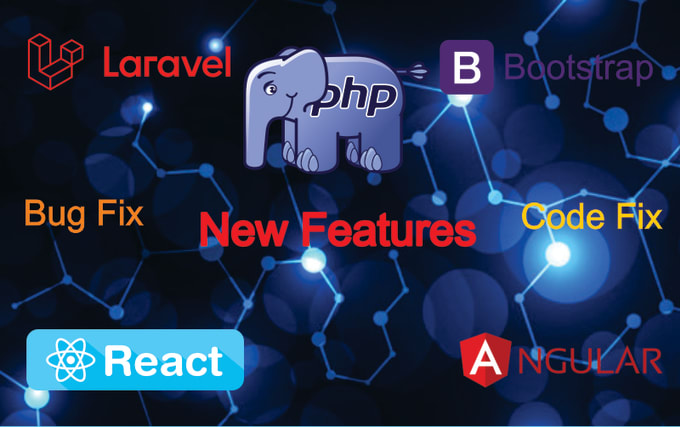 Fix And Add New Features To Your Laravel Php Angular React