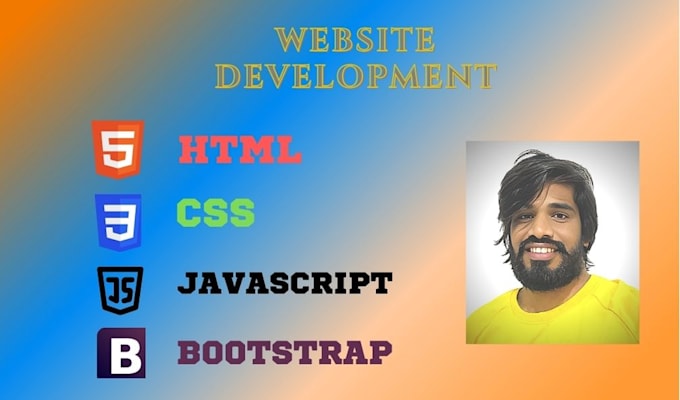 Design And Fix Html Css Bootstrap And Javascript Web Pages By