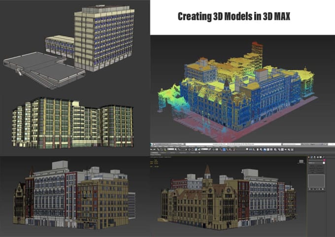 Create A 3d Model Of Any Complexity In Autodesk 3d Max By Oleksandr
