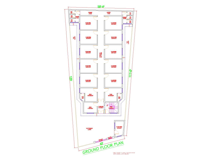 Draw Floor Plan In Autocad By Adilqureshi125 Fiverr