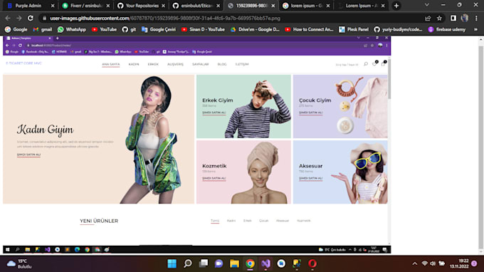 Mvc Ile Web Sitesi Yapabilirim By Ersinbulut Fiverr