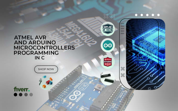 Do Atmel Avr And Arduino Microcontrollers Programming In C By Misaqtech